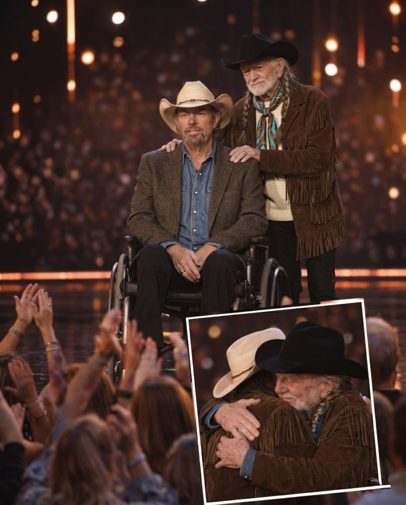 "TOBY KEITH NEARLY COLLAPSED ON STAGE — THEN WILLIE NELSON DID ...