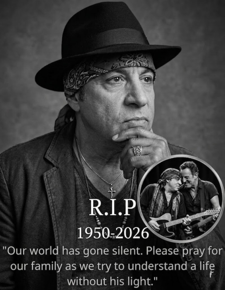 "SAD NEWS: Just 30 minutes ago, Steven Van Zandt made an emotional ...