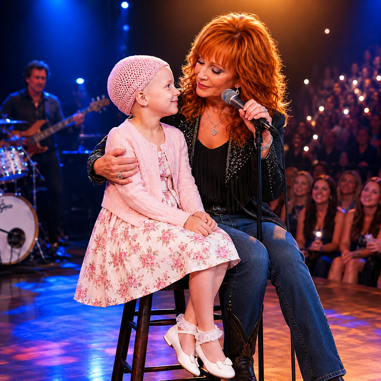 REBA McENTIRE STOPPED MID-SONG WHEN A MOTHER SCREAMED FROM THE CROWD ...
