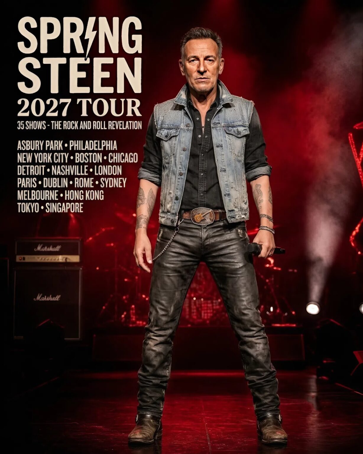 BRUCE SPRINGSTEEN ANNOUNCES 2027 WORLD TOUR, IGNITING GLOBAL EXCITEMENT ...